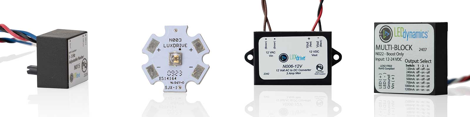 LUXdrive Unveils Four Innovative LED Products